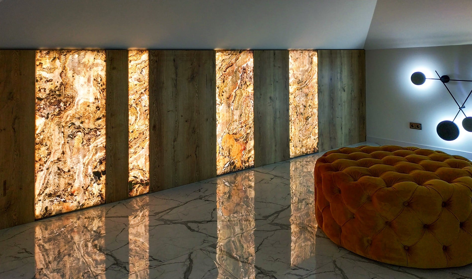 Illuminating Design: Discover the Magic of Translucent Stone Panels ...